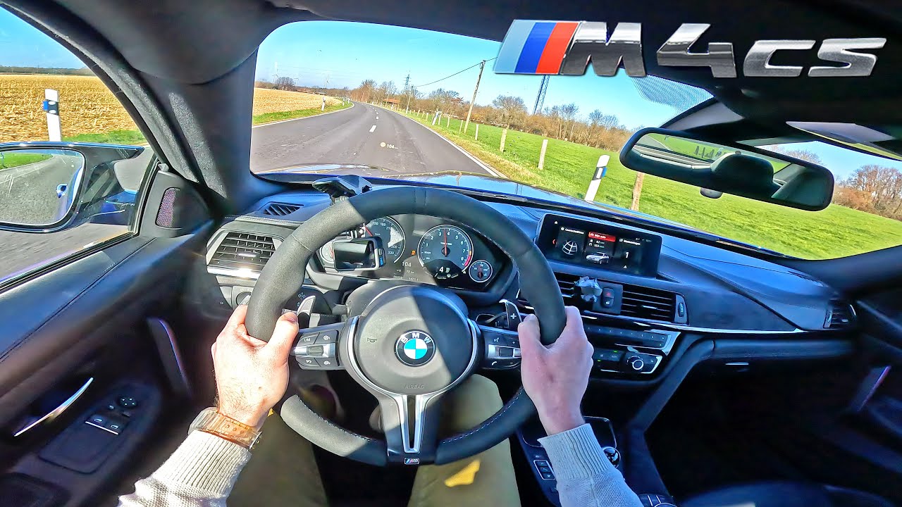 BMW M4 CS F82 POV Test Drive