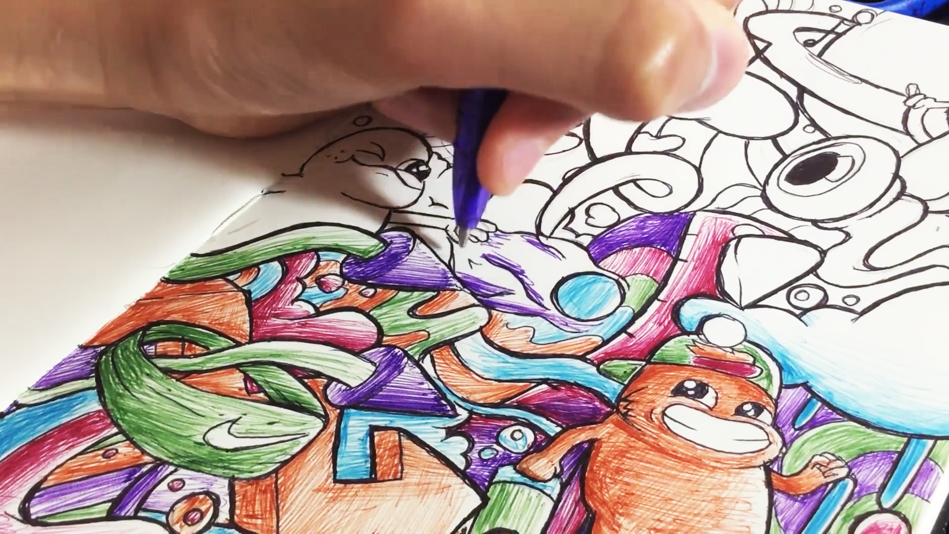 One-Dollar Pen Drawing Challenge