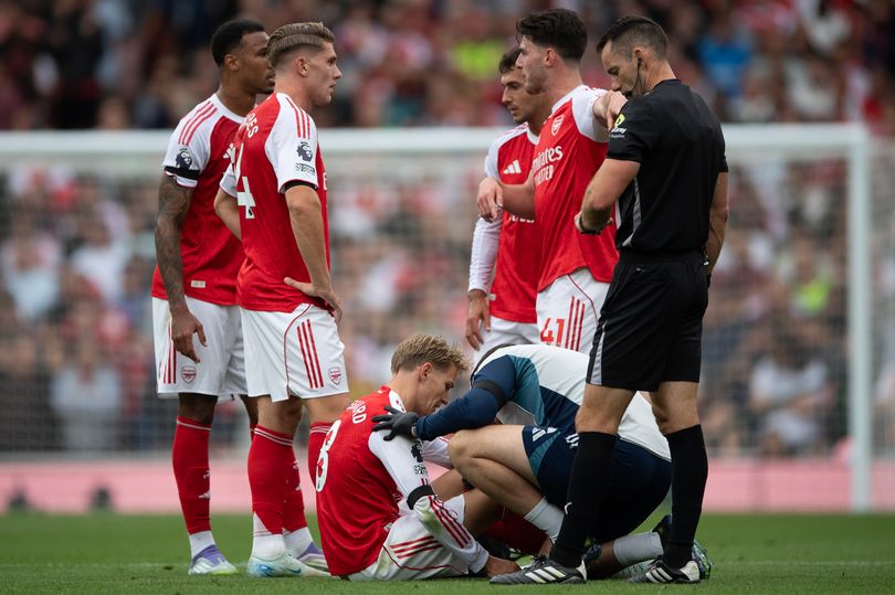 Arsenal has 5 players missing for Liverpool game - plus Martin Odegaard ...