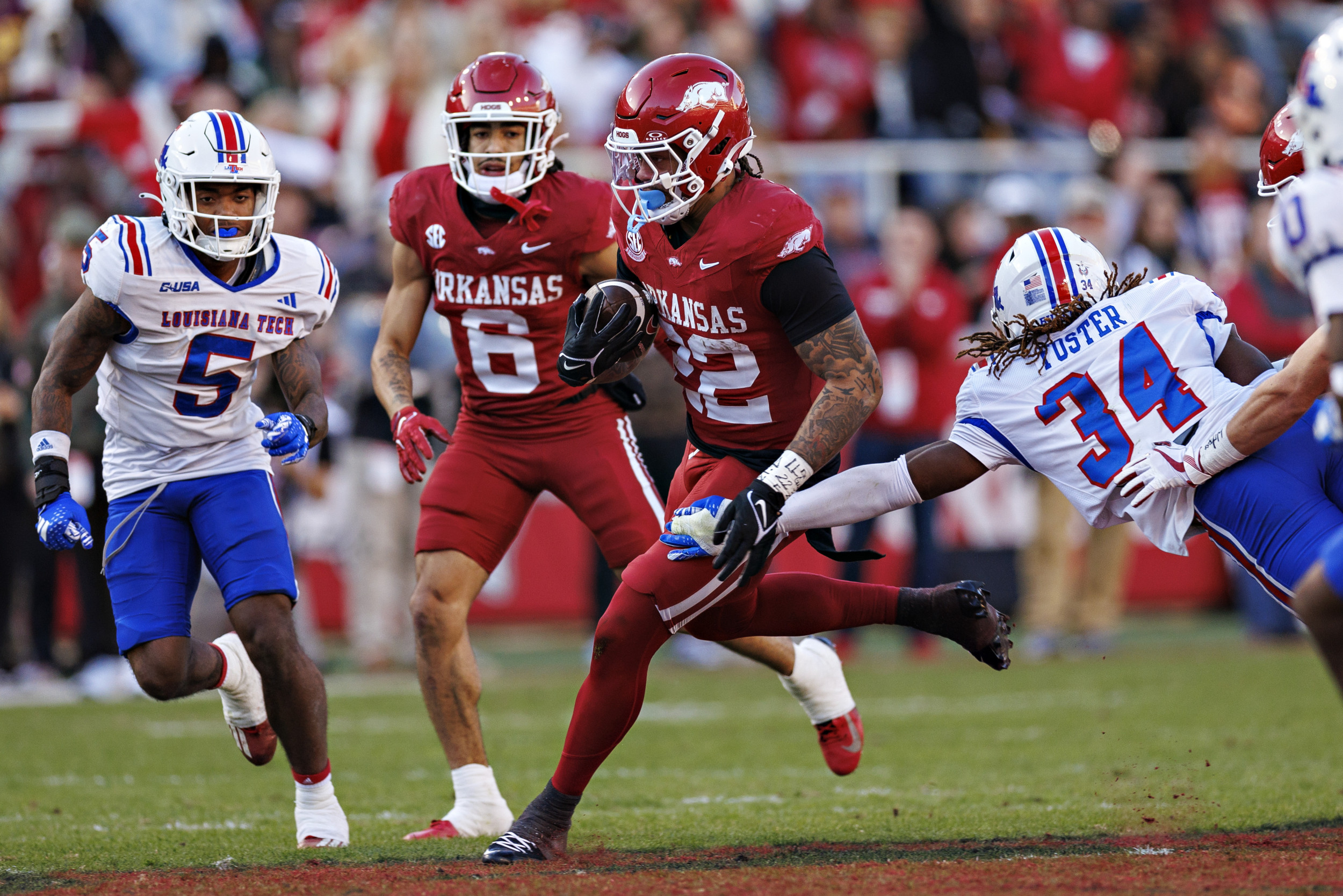 How to Watch Alabama A&M vs Arkansas: Live Stream College Football, TV Chan