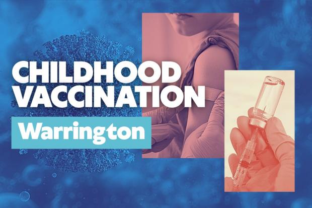 Not a single childhood vaccine in Warrington met target last year