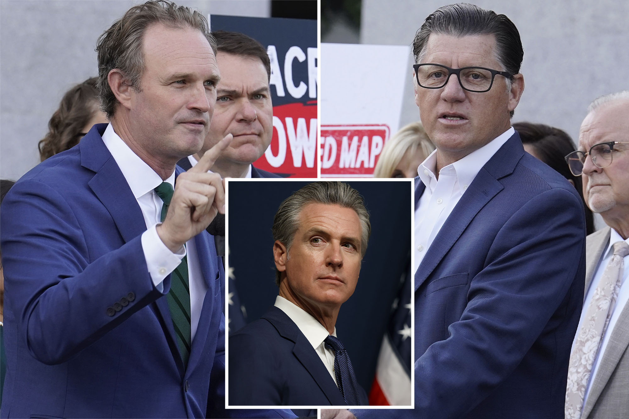 Big money and power clash over California’s congressional map