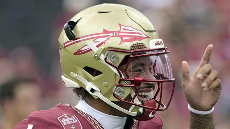 Thomas Castellanos scores FSU football's first touchdown of 2025 season
