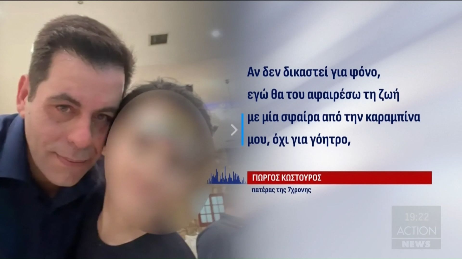 «Ξεσπά» ο πατέρας της 7χρονης στο ACTION 24 για το φονικό τροχαίο στην ...