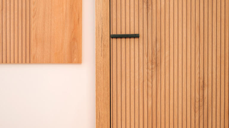DIY A Stylish Fluted Door That Upgrades Any Room