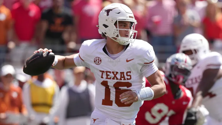 How Arch Manning's underwhelming Texas debut compares to Eli, Peyton ...