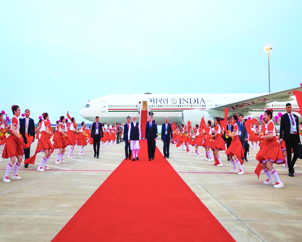 PM Modi arrives in China after seven years