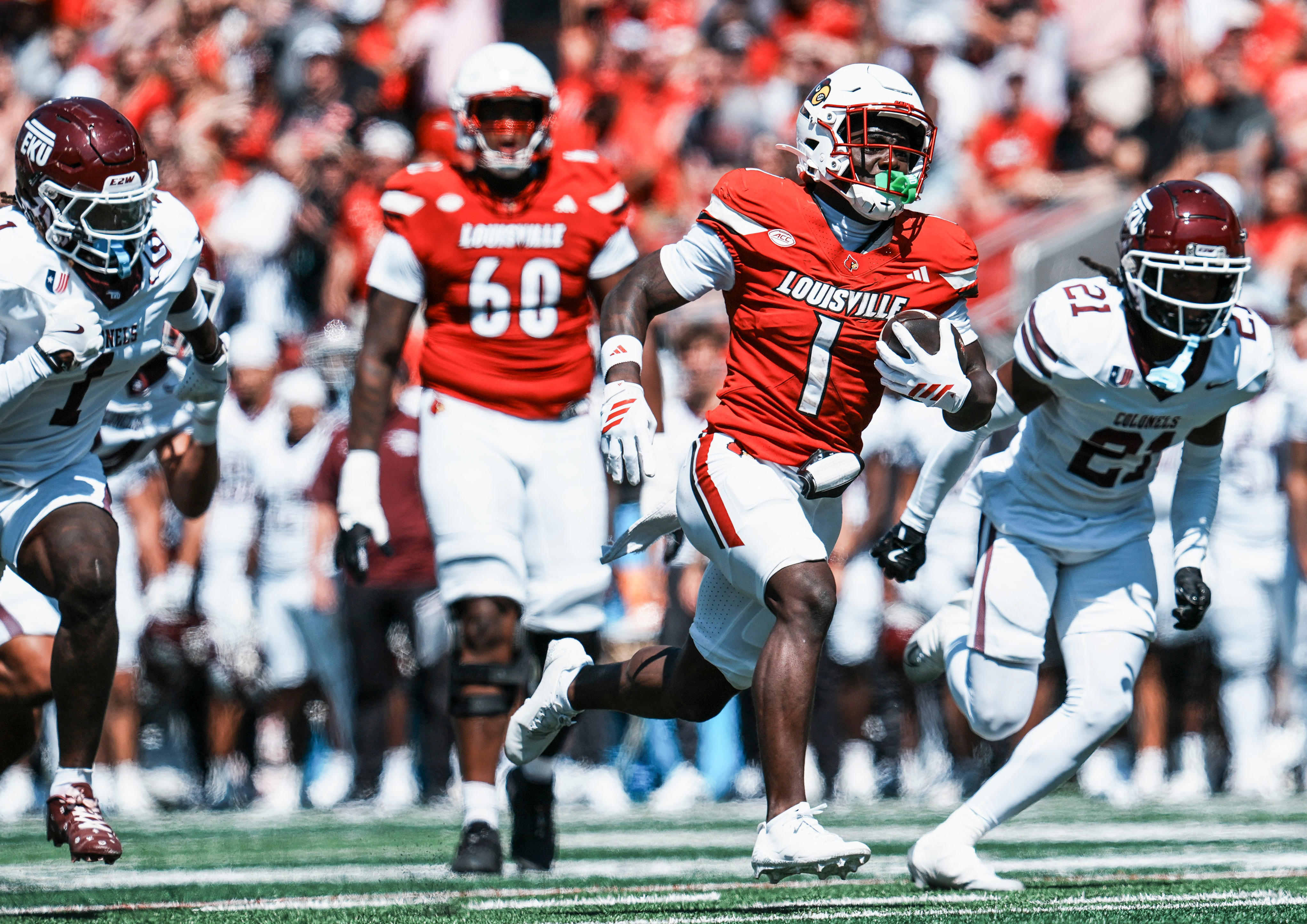 Louisville vs Eastern Kentucky score: UofL-EKU football game highlights