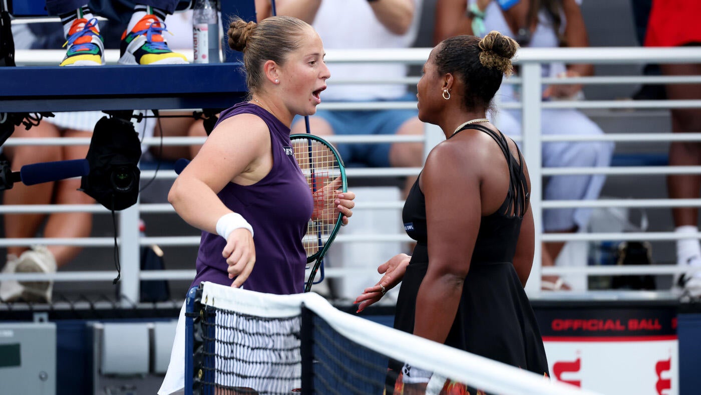 US Open 2025: Jelena Ostapenko apologizes to Taylor Townsend for 'no ...