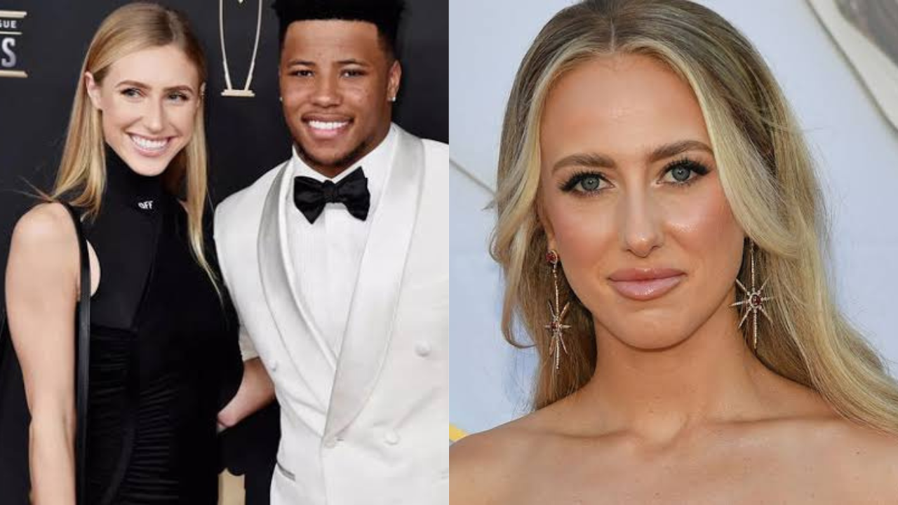 Saquon Barkley's fiancée Anna Congdon compliments Brittany Mahomes ...