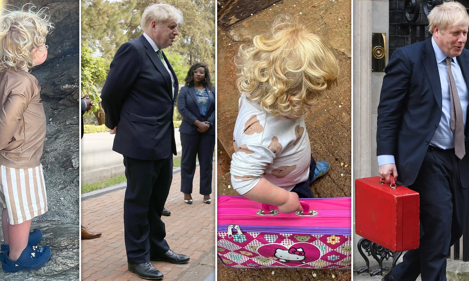 Boris' mini-mes! Former PM's children are the spitting image of their ...