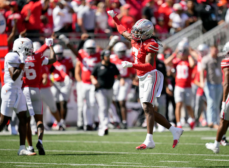 Ohio State football's defense keeps Texas QB Arch Manning quiet in 14-7 ...