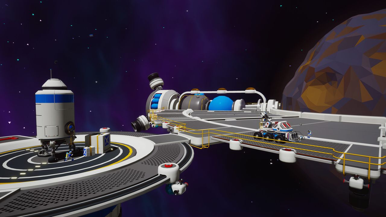 Astroneer is getting an expansion that'll let you build huge megastructures