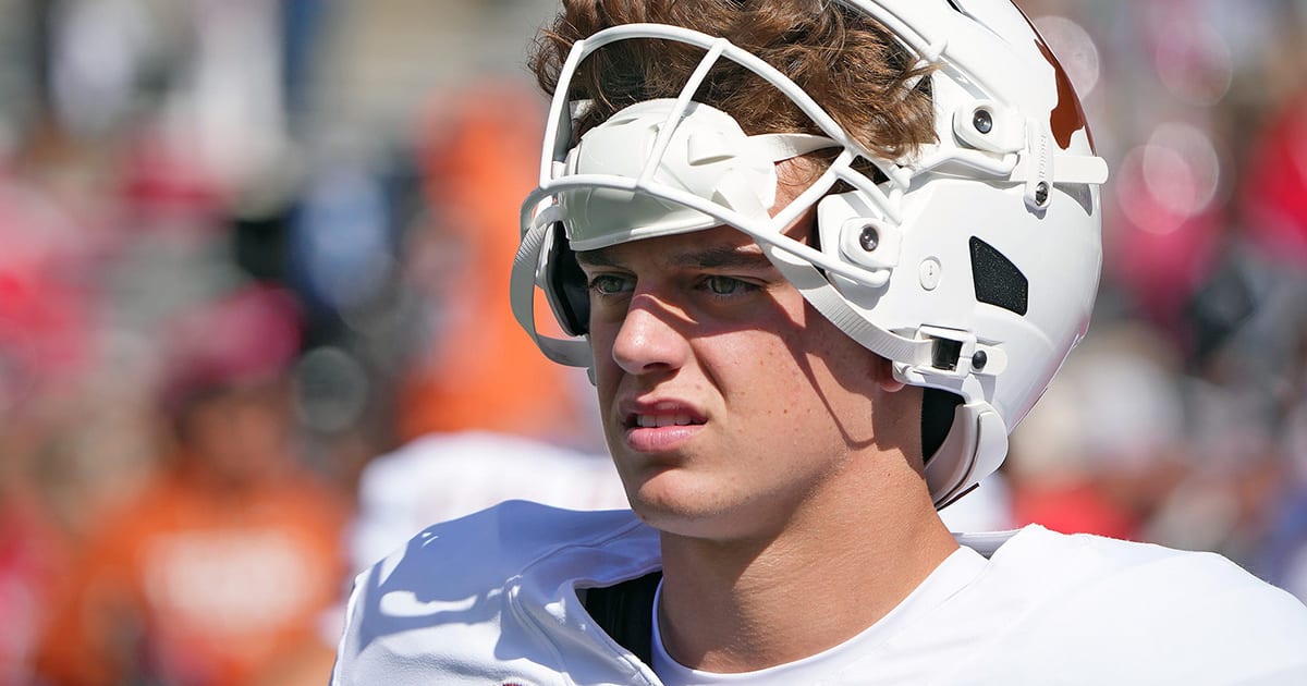 Steve Sarkisian gives blunt assessment of Arch Manning debut as Texas ...