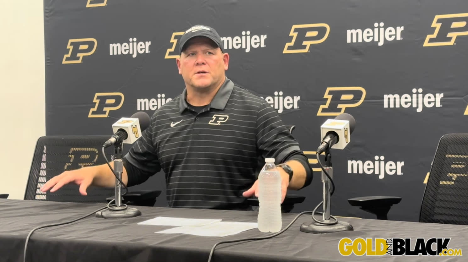 GoldandBlack.com video: Purdue coach Barry Odom post-Ball State press ...