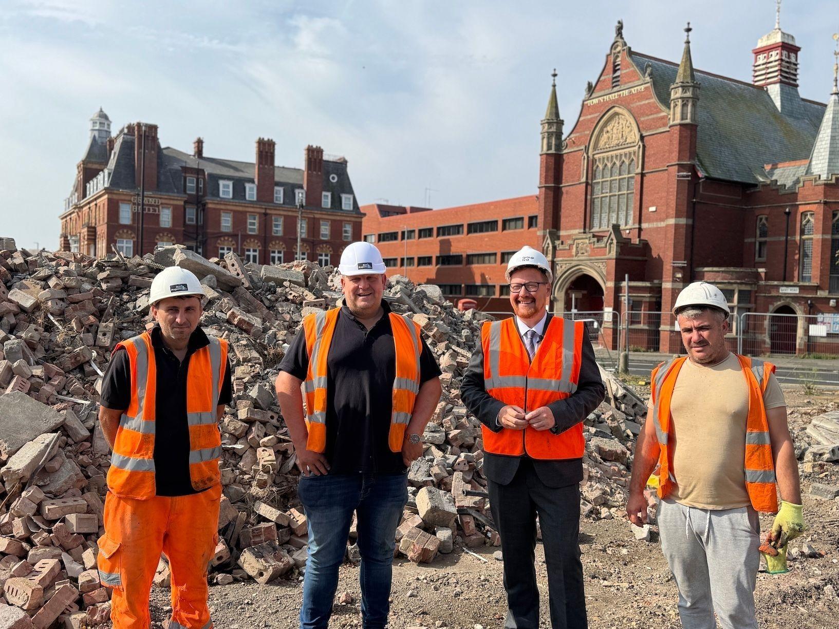 Hartlepool MP Jonathan Brash says: 'We're not getting left behind any more'