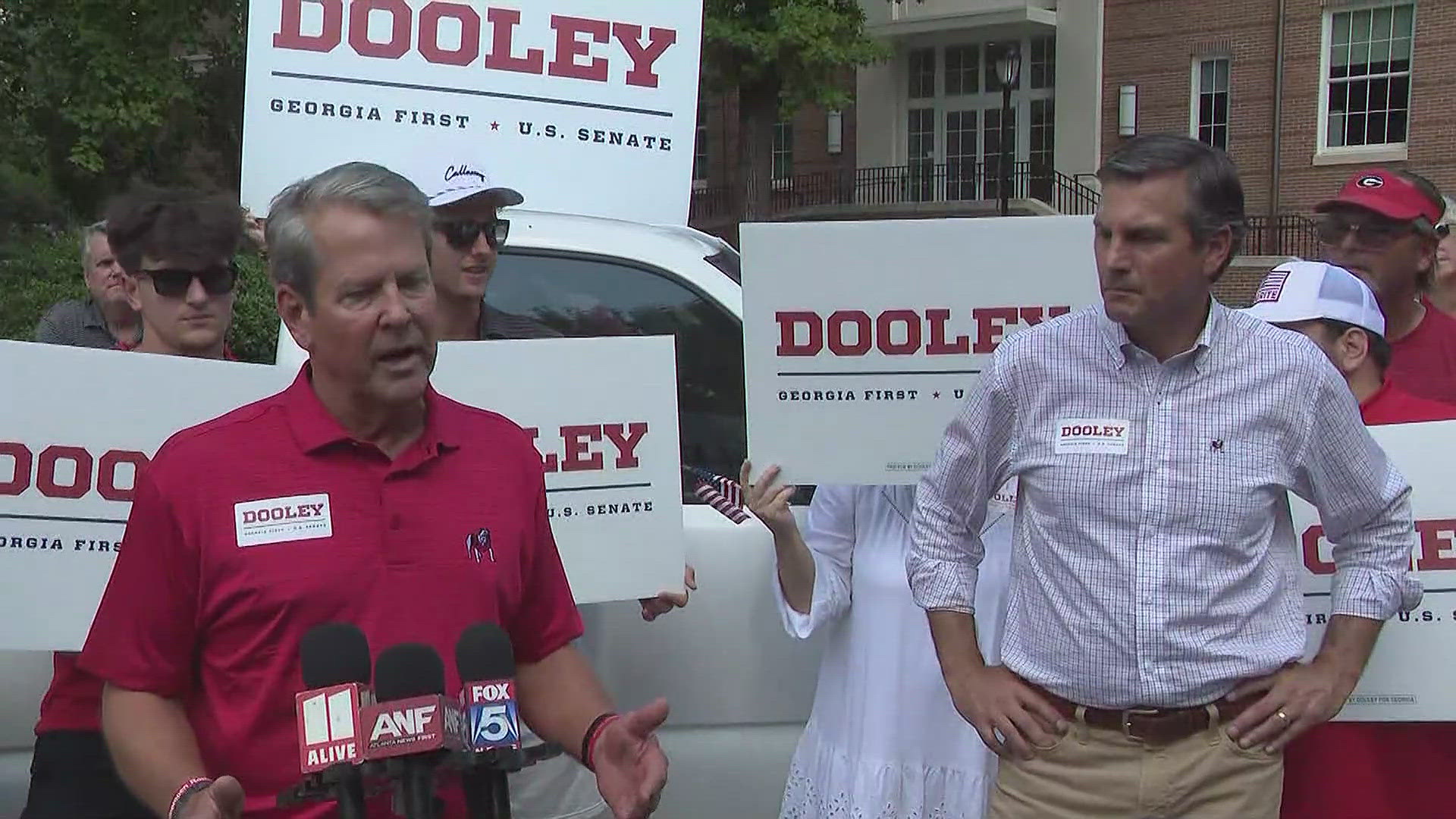 Gov. Kemp endorses Derek Dooley