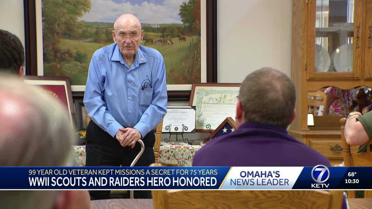 99-year-old veteran kept missions a secret for 75 years