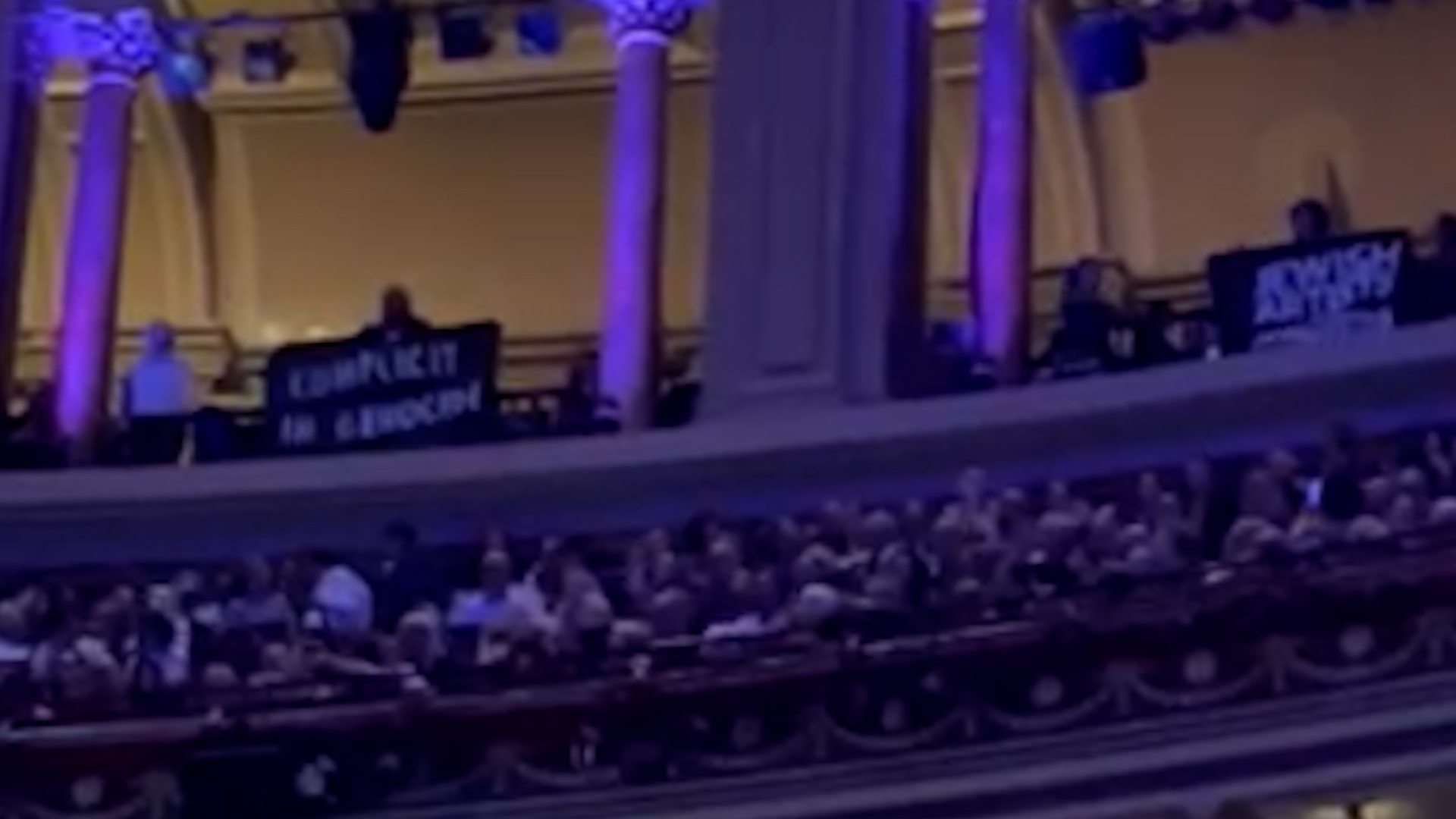 BBC Proms performance interrupted by pro-Palestinian protesters