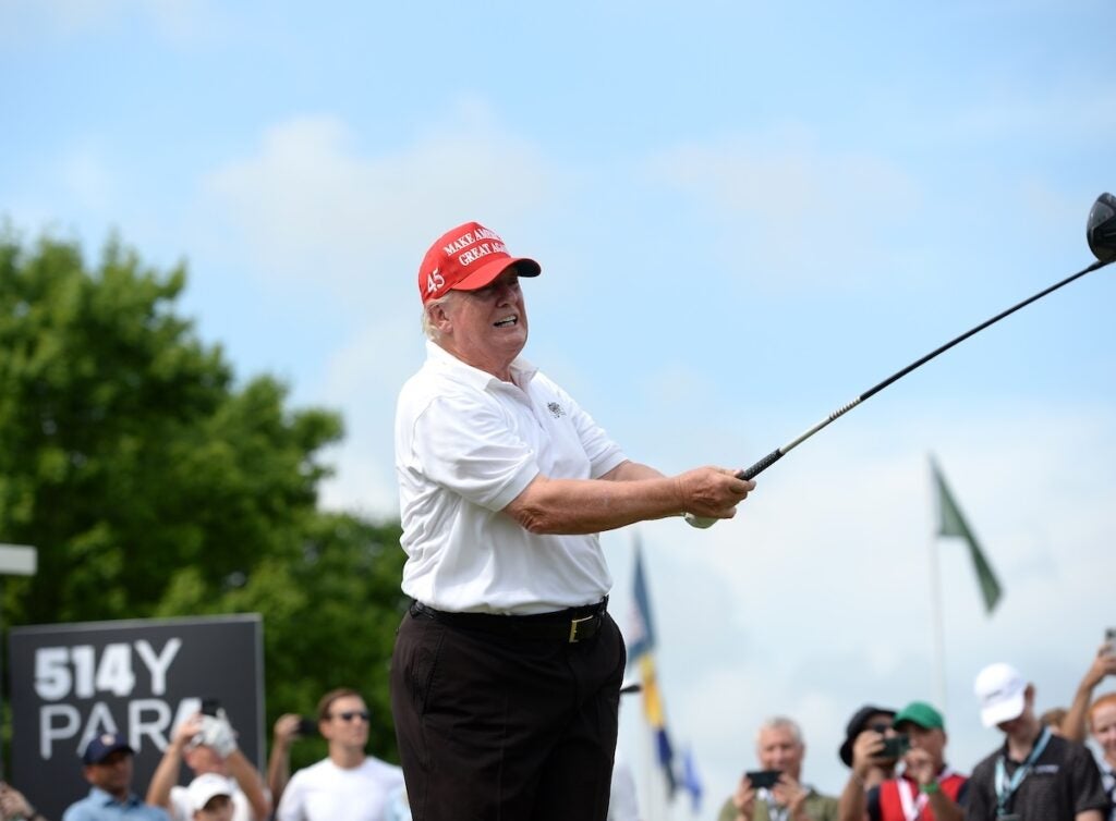 Trump Dispels Health Rumors With Golf Outing, Vance Says President Is ...