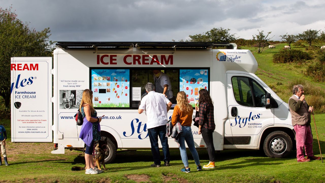 World's first solar-powered ice cream van serves 300,000 cones thanks ...
