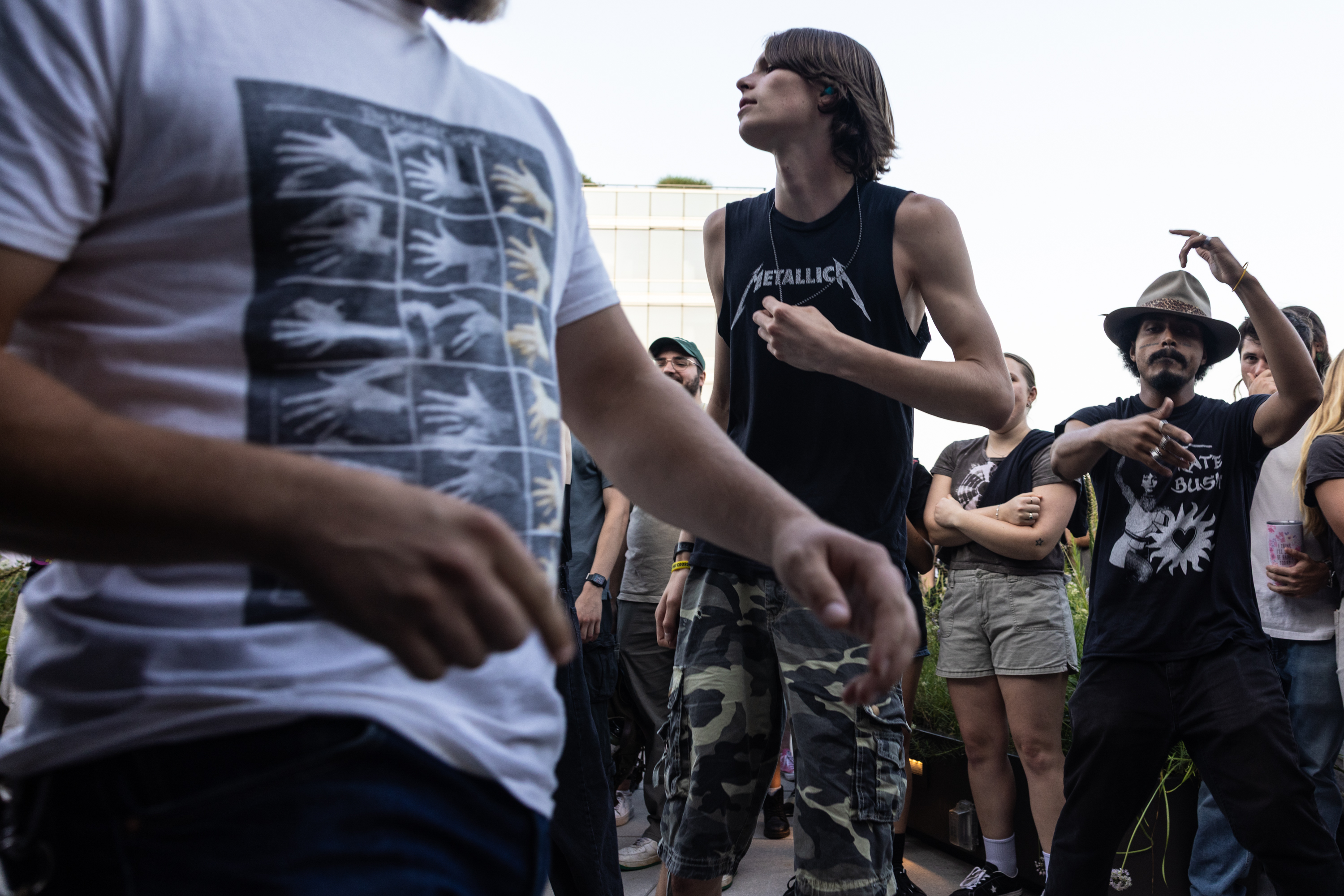 A tense moment in D.C. calls for a mosh pit at the library