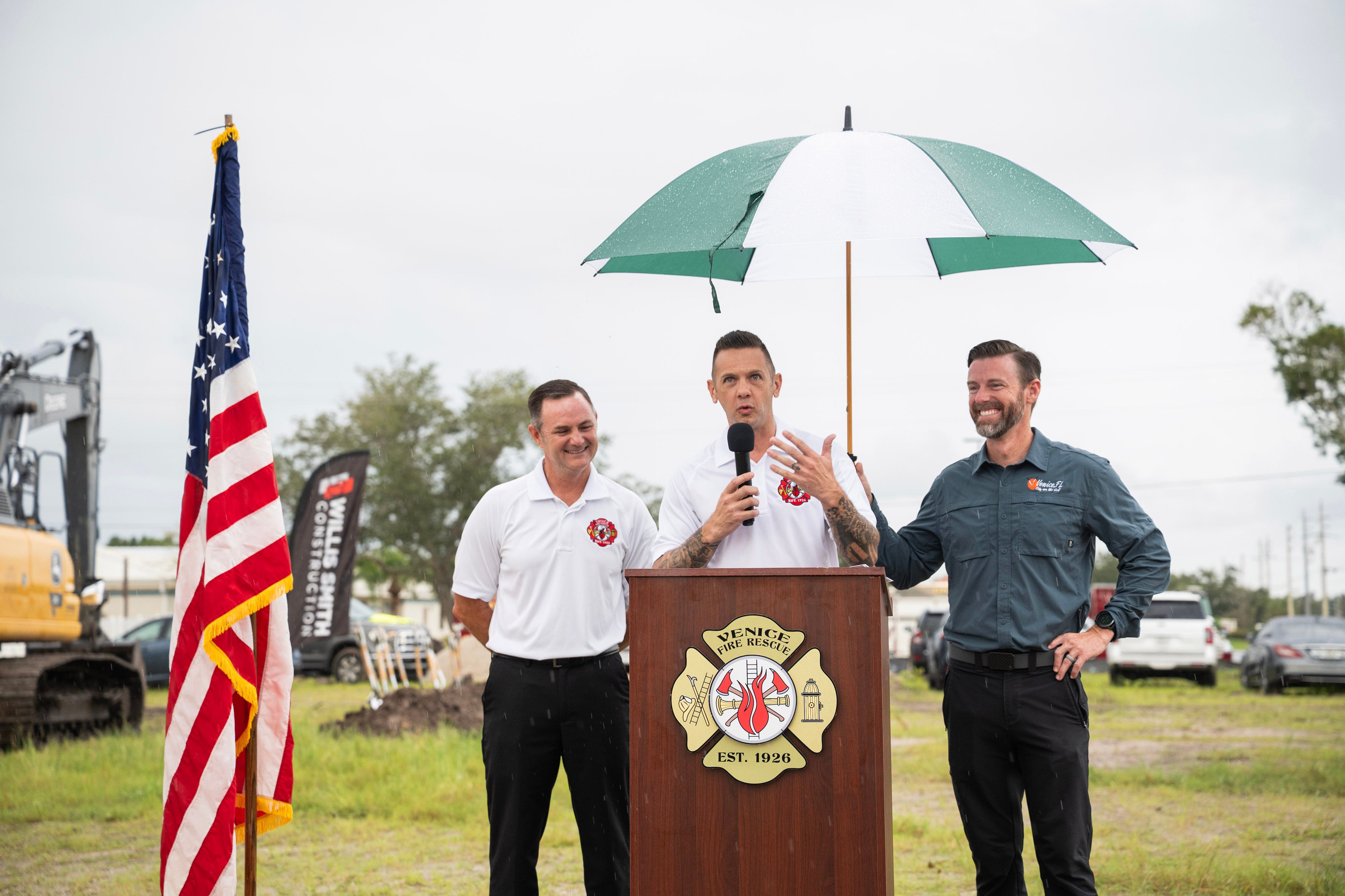 Venice breaks ground on new $25 million fire station outside of a flood ...
