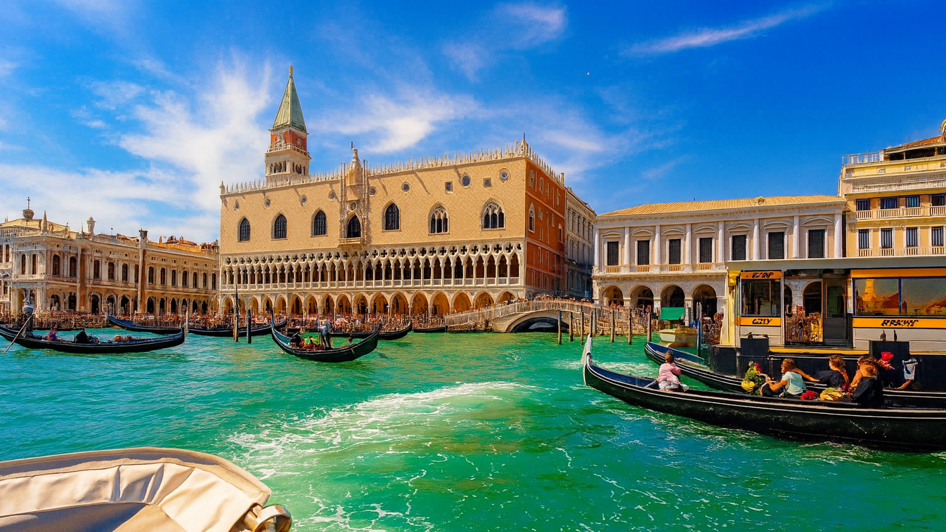 Venice Italy – Grand Canal Private Boat Tour (4K)