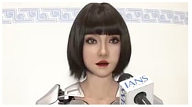 China Deploys Humanoid AI Robot Xiao He At SCO Summit 2025, Helps Media ...