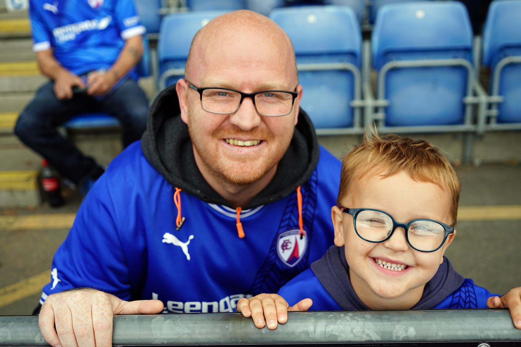 40 eye-catching pictures of the Chesterfield fans who watched yesterday ...