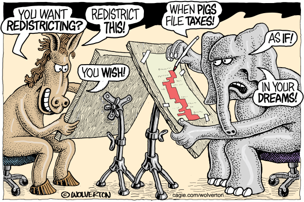 Editorial Cartoons: Monte Wolverton's Latest