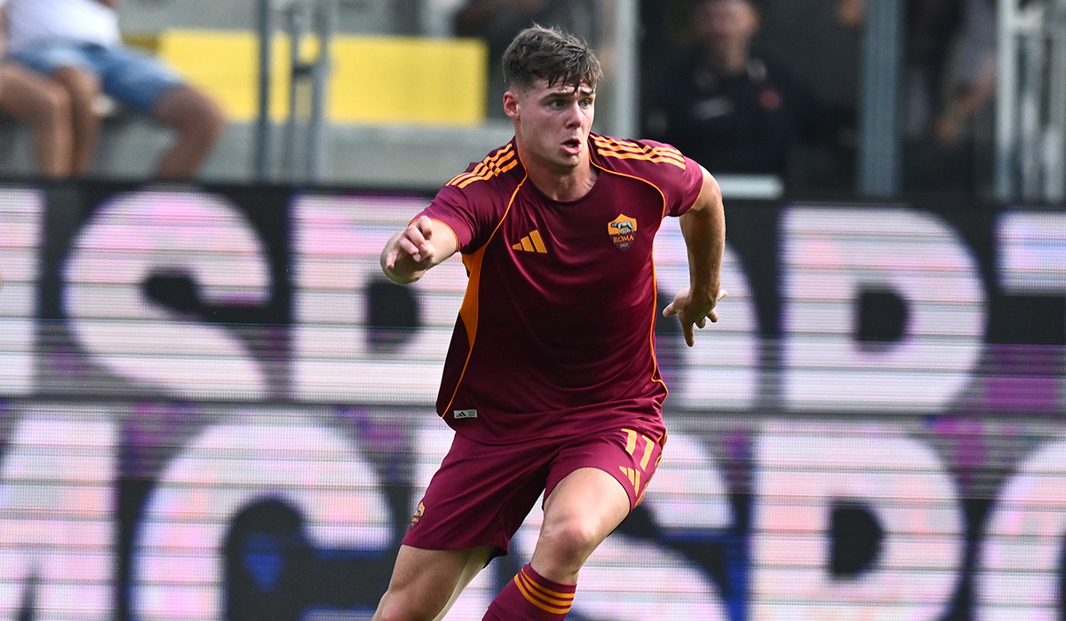Watch: Evan Ferguson shines for Roma after emotional week for family