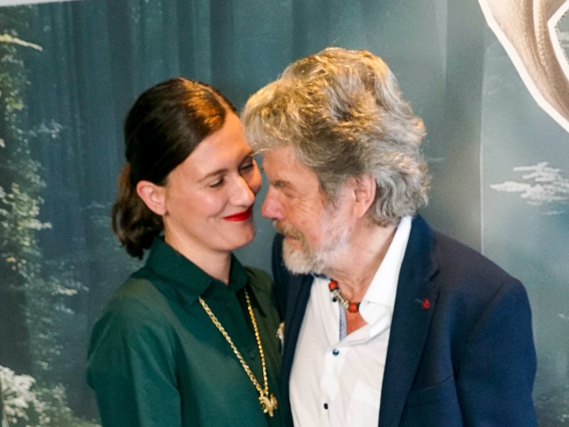 Reinhold Messner und Ehefrau Diane erneuern ihr Ehegelübde in Indien