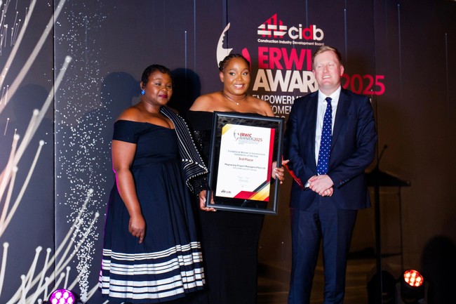 KZN woman wins double at the construction industry awards