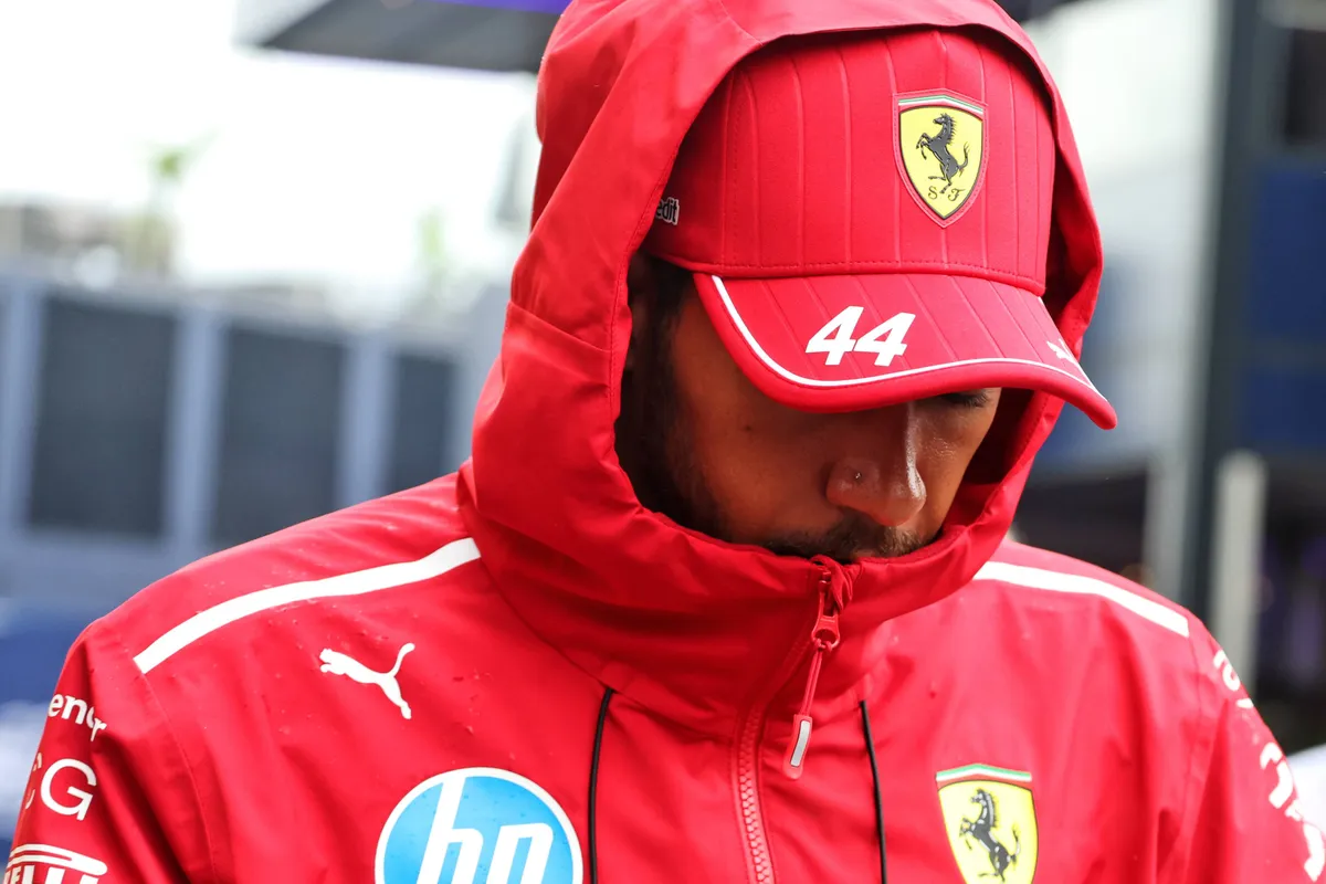 Lewis Hamilton's Ferrari woes continue as he crashes out at Zandvoort!