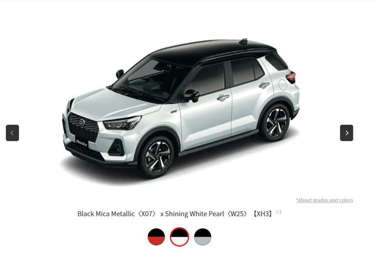 Manis Juga Pilihan Warna Daihatsu Rocky e-Smart Hybrid di Jepang