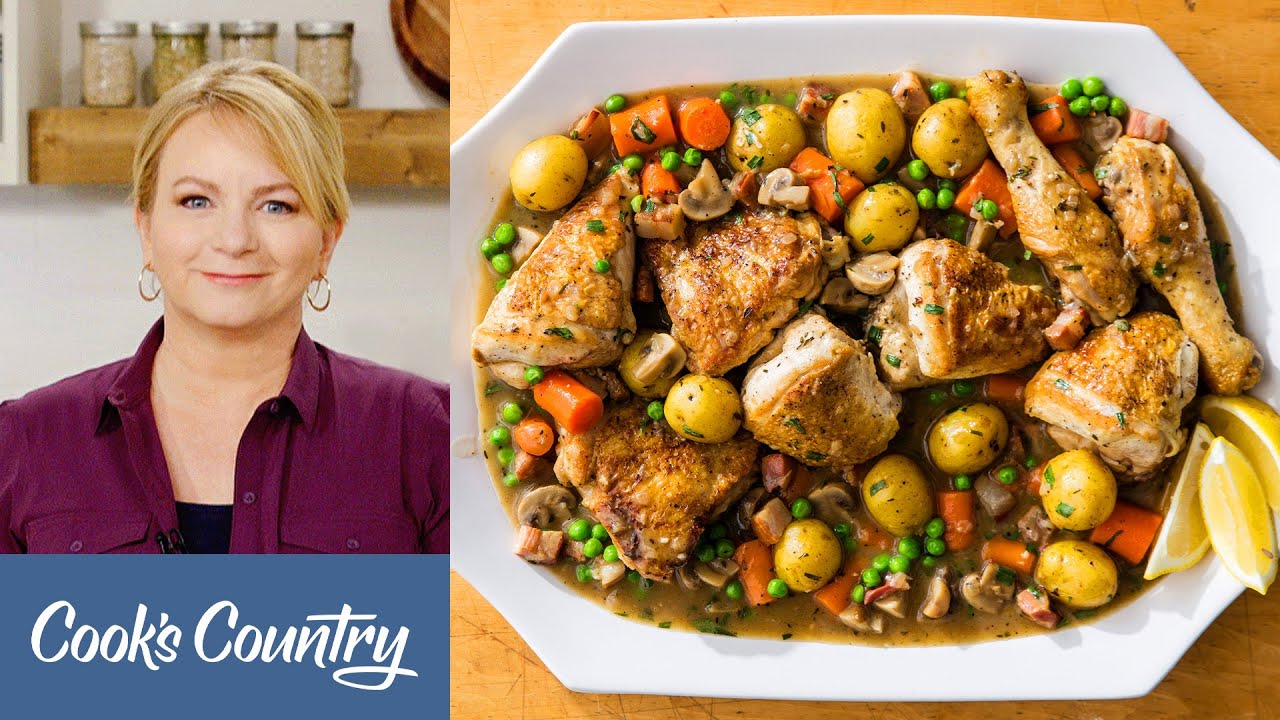 One-pot chicken jardinière: A classic vegetable-loaded dinner