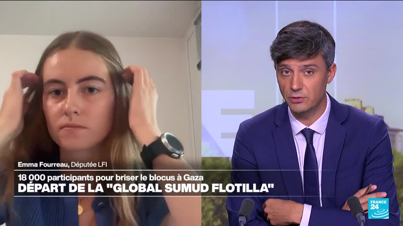 Départ de la "Global Sumud Flotilla" pour Gaza : Emma Fourreau sera à bord