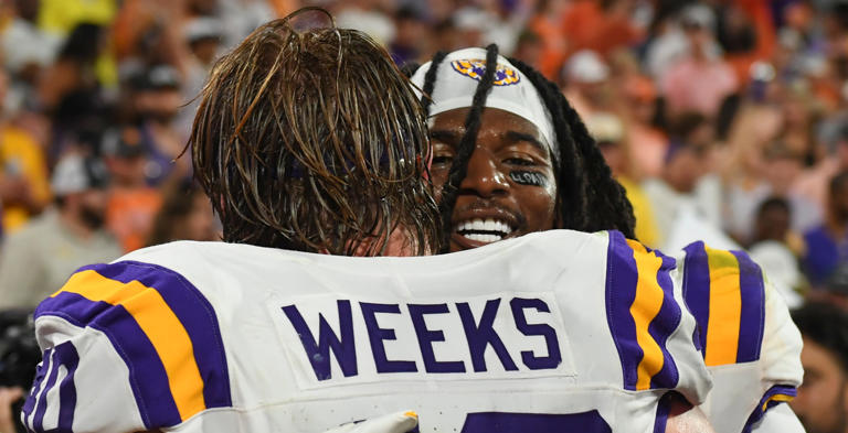 LSU linebacker Whit Weeks ejected in first quarter due to targeting vs ...