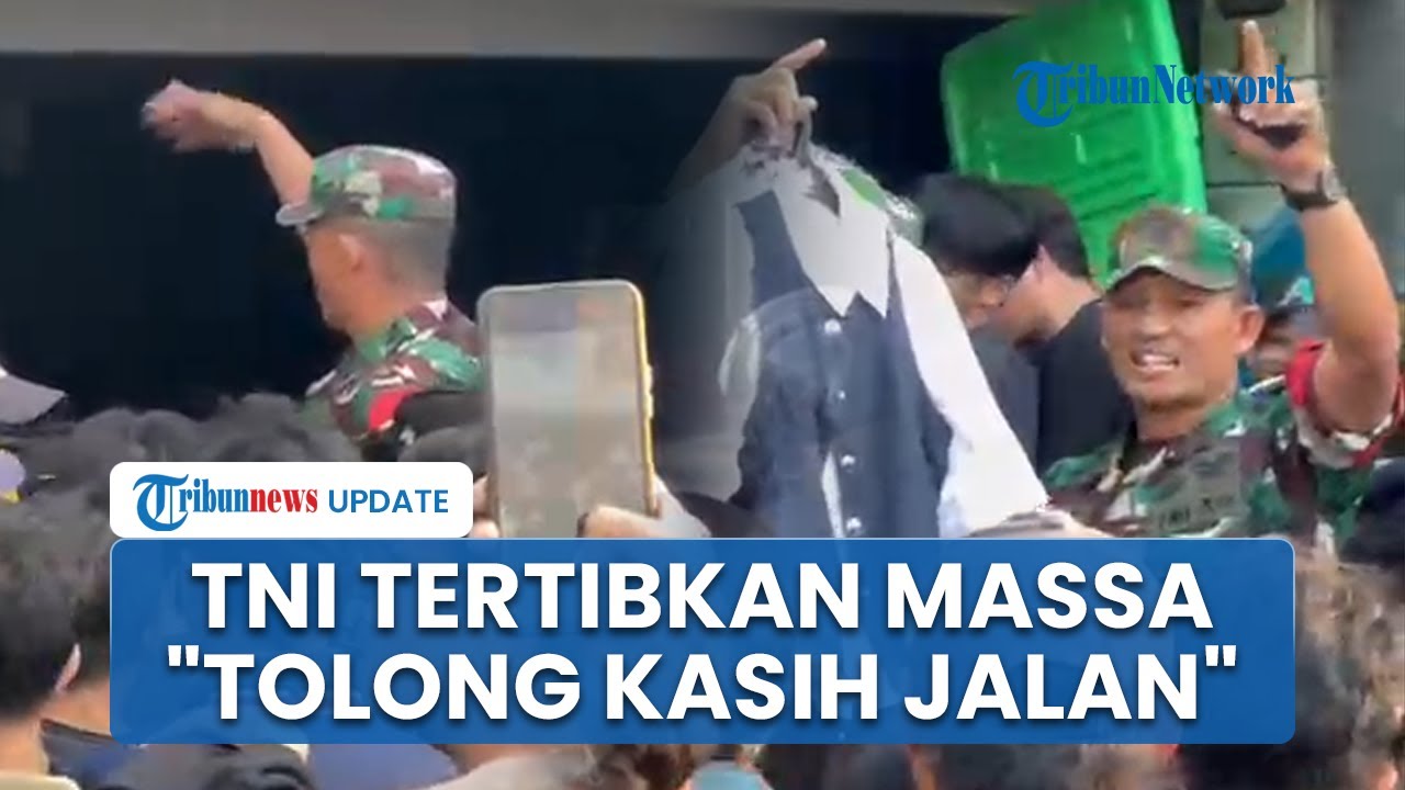 Personel TNI Datangi Rumah Ahmad Sahroni saat Dijarah, Ikut Bantu ...