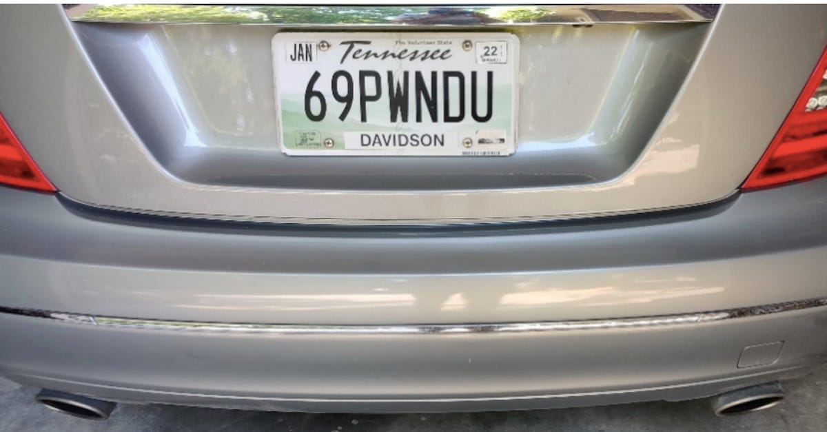 Supreme Court rejects free speech case over controversial vanity plate