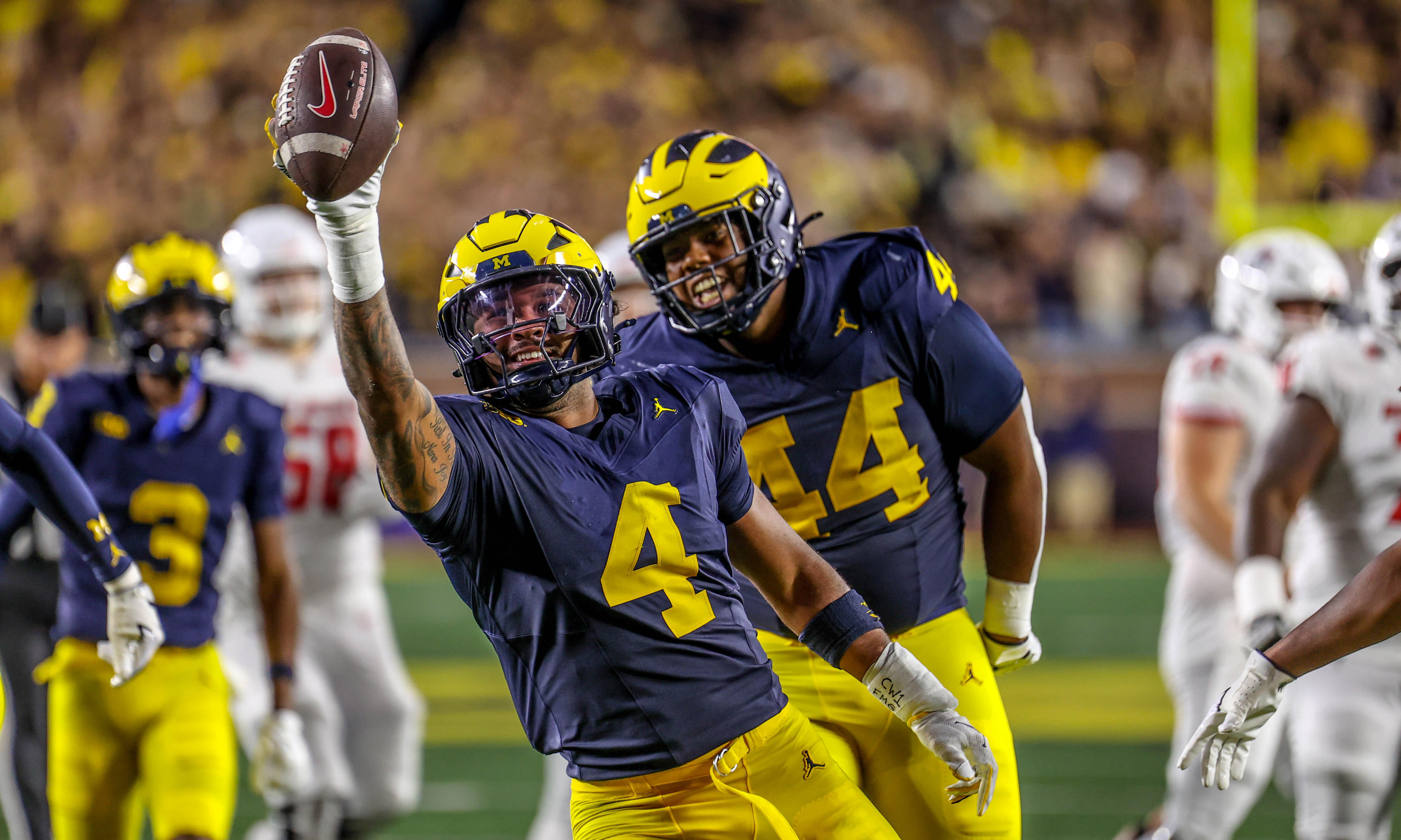 Michigan football reveals why captain TJ Guy didn’t play vs. CMU ...