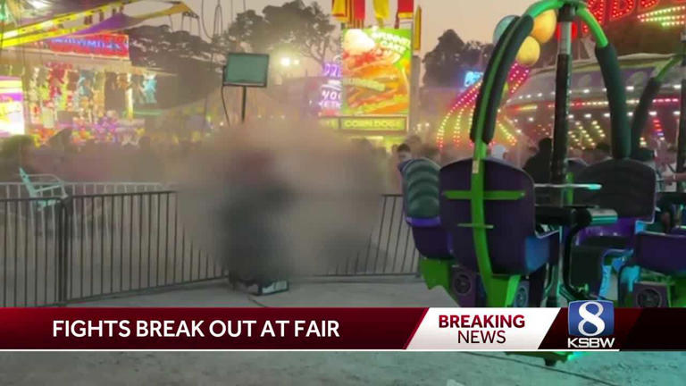 Large fights close Monterey County Fair early; rumors of shooting unfounded