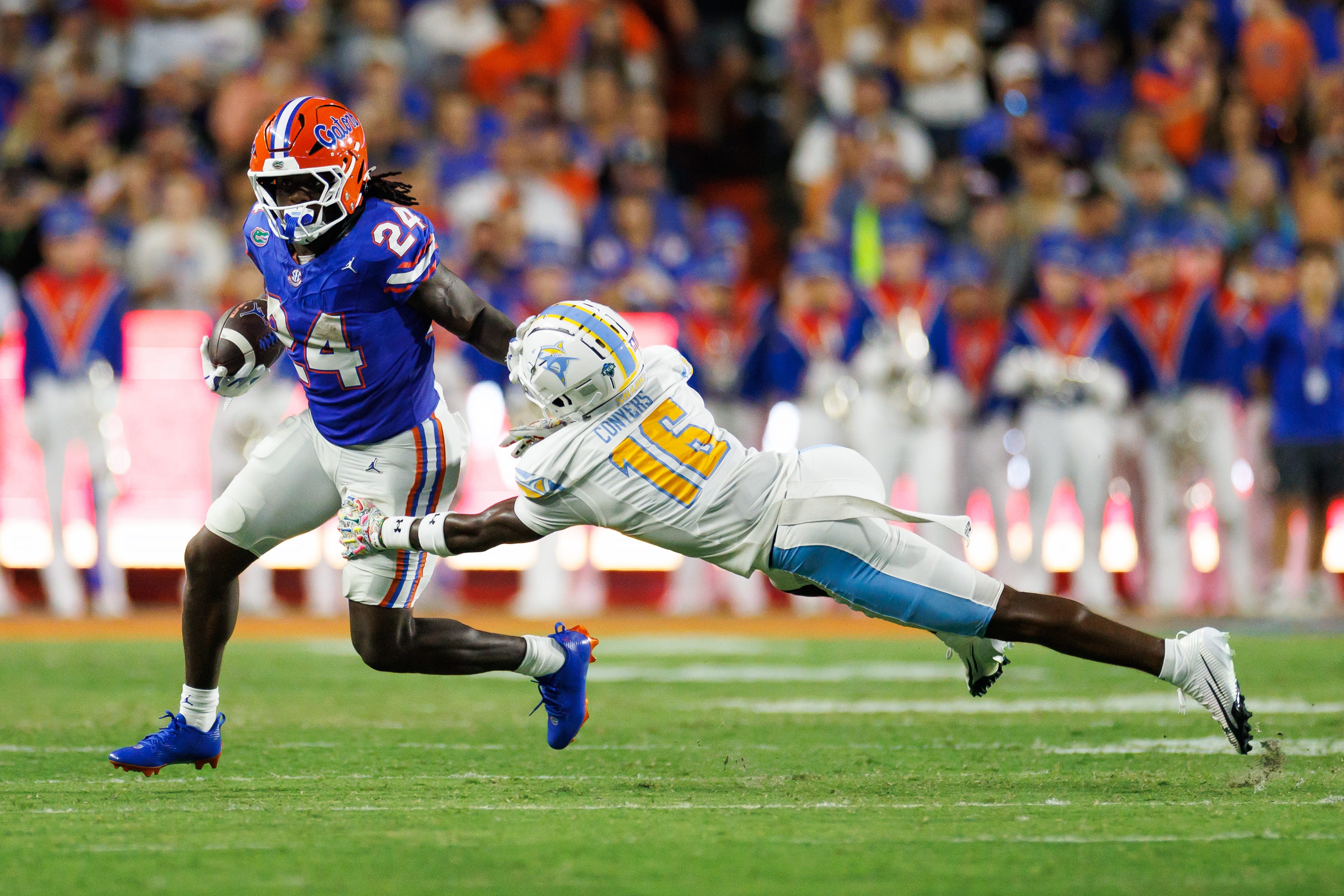 Florida football RB Ja'Kobi Jackson to miss matchup vs Texas, per SEC ...