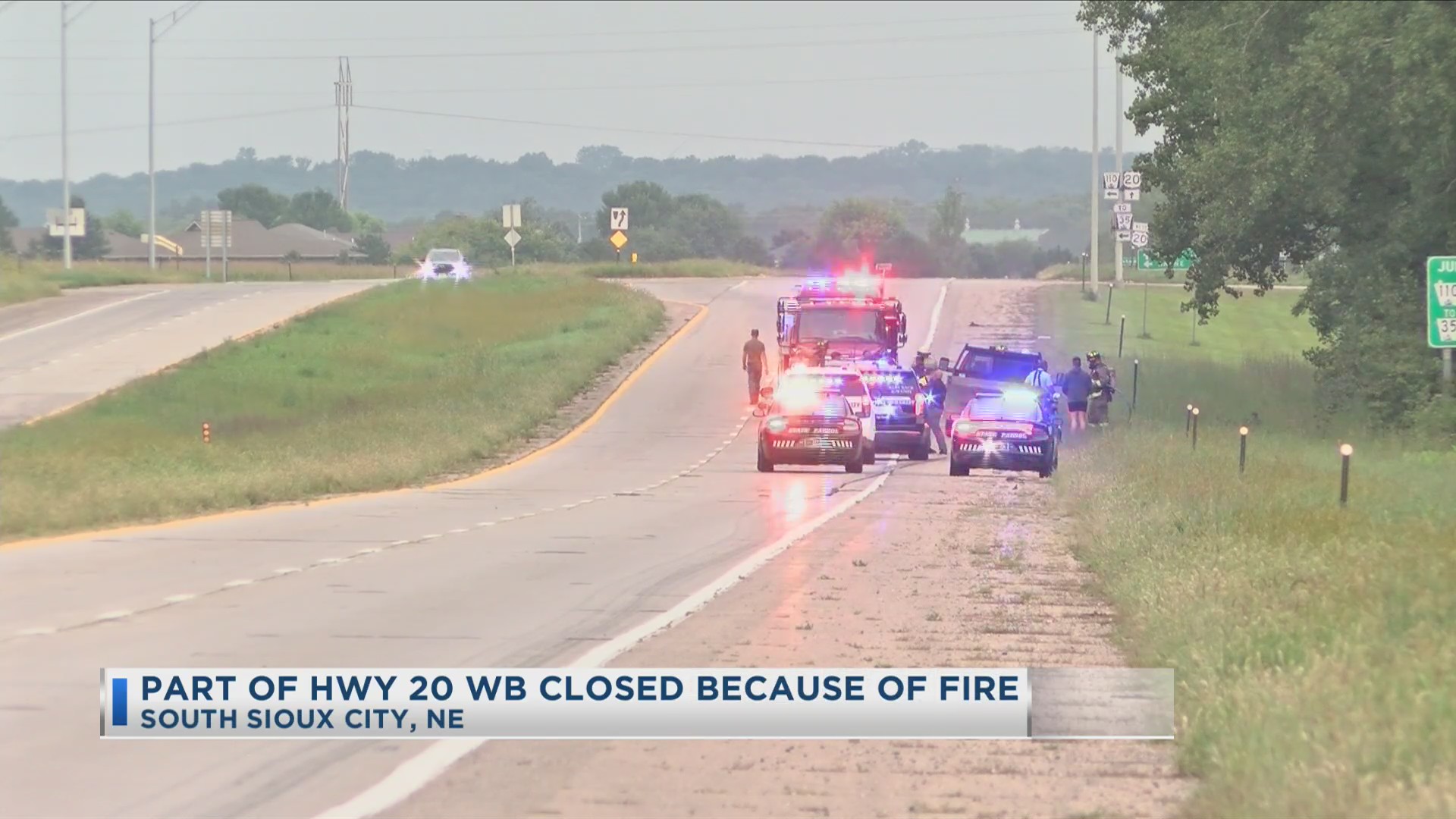Highway 20 Closed Due To FIre