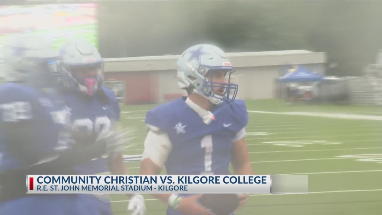 Kilgore College football cruises to 80-0 win over Community Christian ...