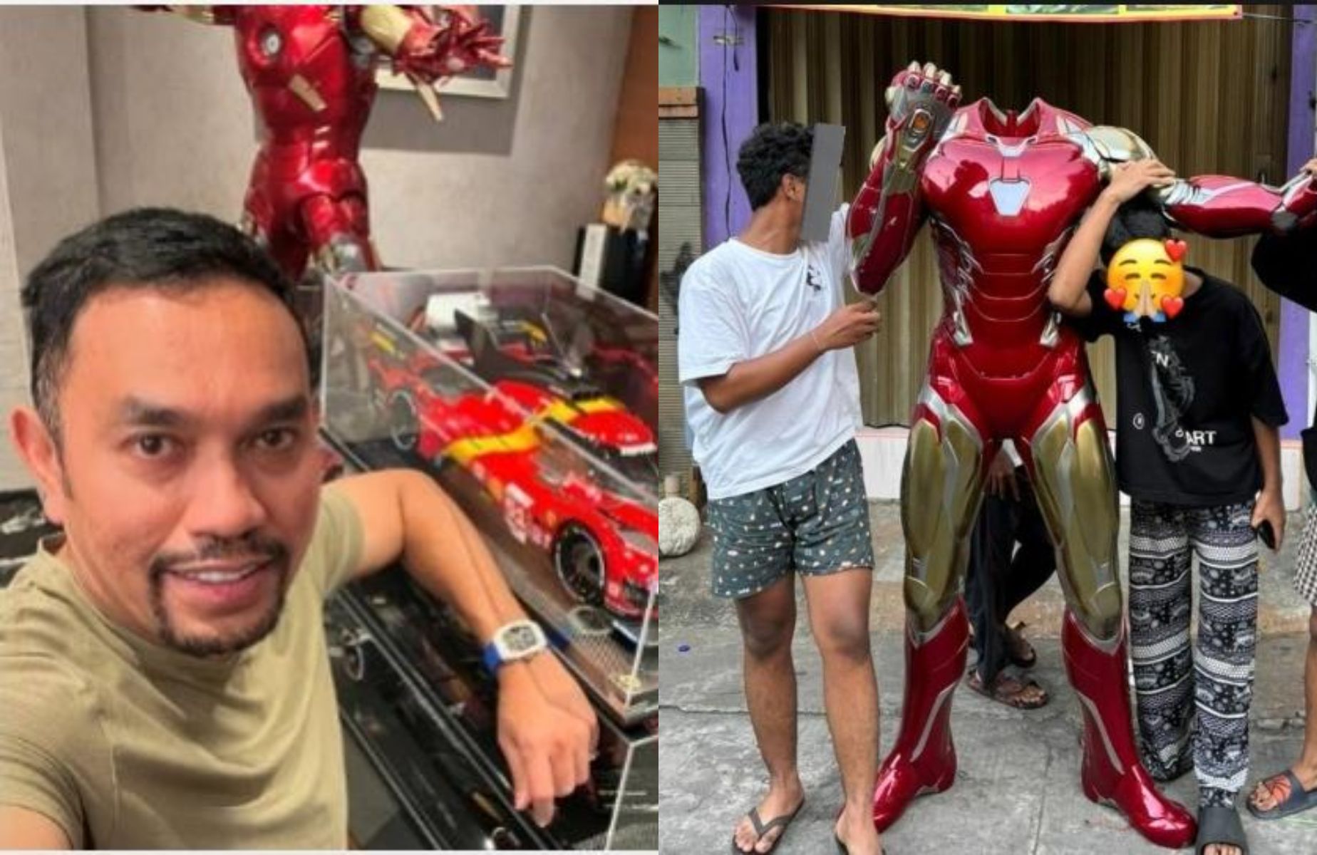 Fantastisnya Harga Patung Iron Man Ahmad Sahroni yang Dijarah Massa ...