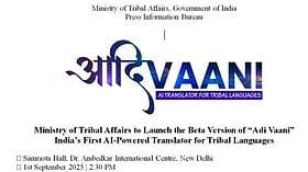 Govt Launches Beta Version Of Adi Vaani, India’s First AI Translator For Tribal Languages