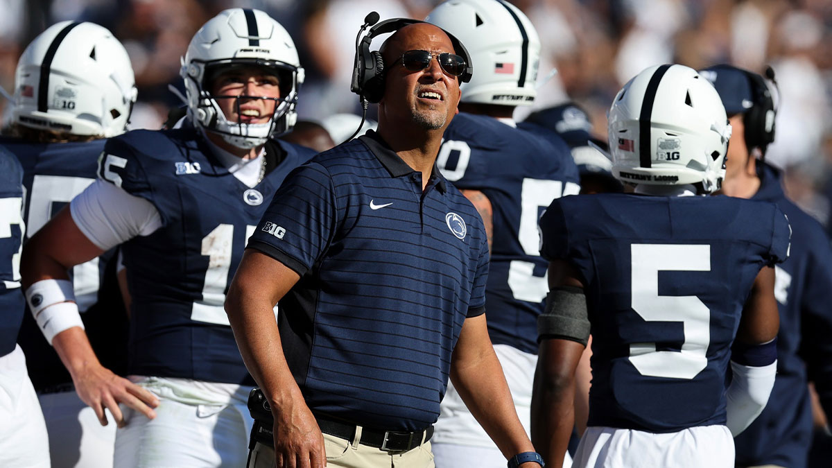 Penn State head coach James Franklin admits he was surprised at ...
