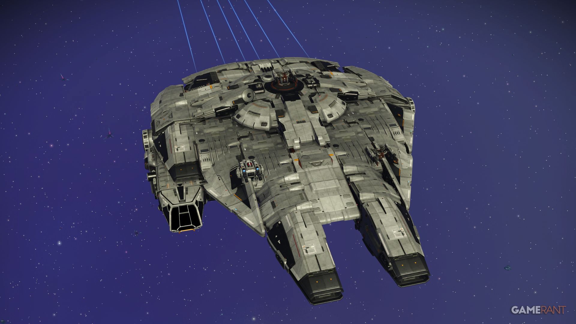 How to Build The Millennium Falcon Corvette in No Man's Sky